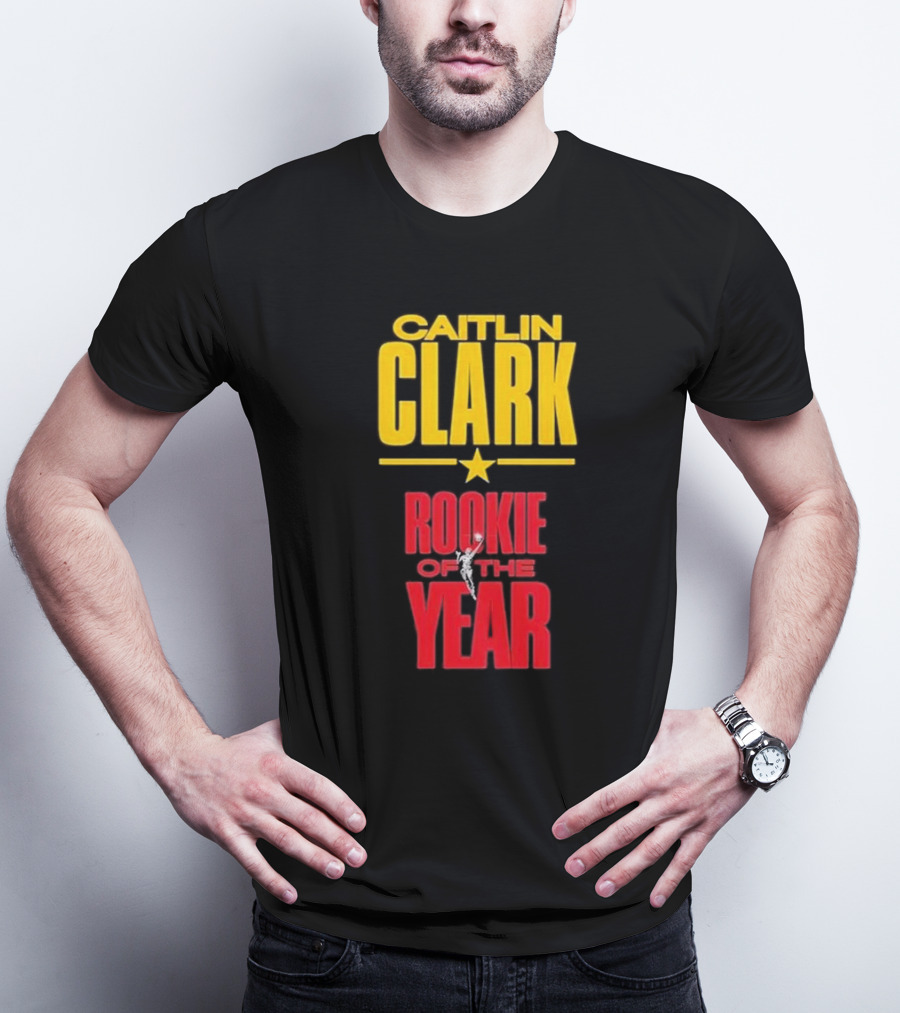Caitlin Clark Rookie Of The Year Star Athletic Achievement 24 T-Shirt