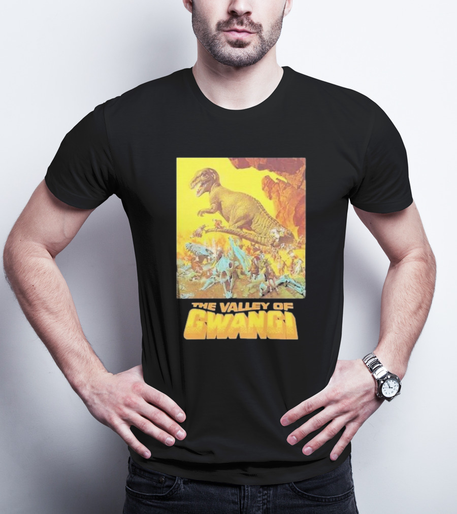 The Valley Of Gwangi Dinosaur Adventure Scene T-Shirt