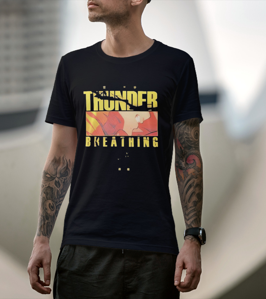 Thunder Breathing First Form Thunderclap And Flash Anime T-Shirt