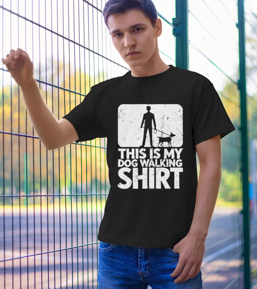 THIS IS MY DOG WALKING T-Shirt