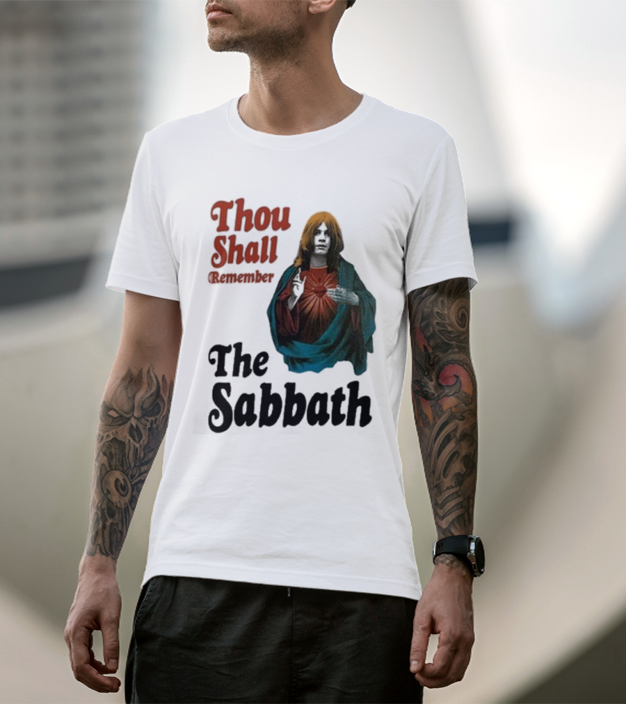 Thou Shall Remember The Sabbath Black Sabbath T-Shirt