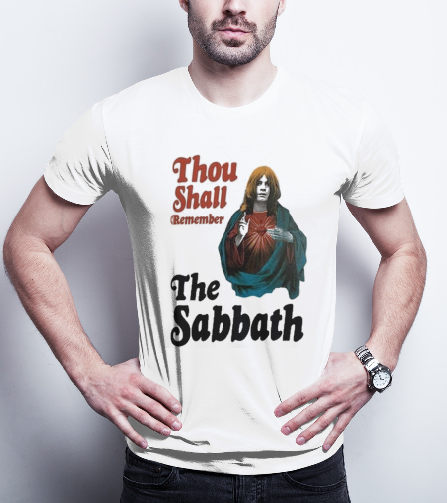 Thou Shall Remember The Sabbath Black Sabbath T-Shirt
