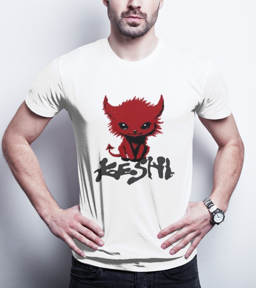 Keshi Red Devil Monster Character T-Shirt