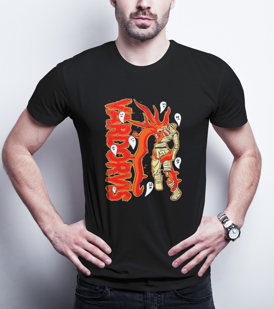 Vardorvis Mummy With Ghosts Foxes T-Shirt