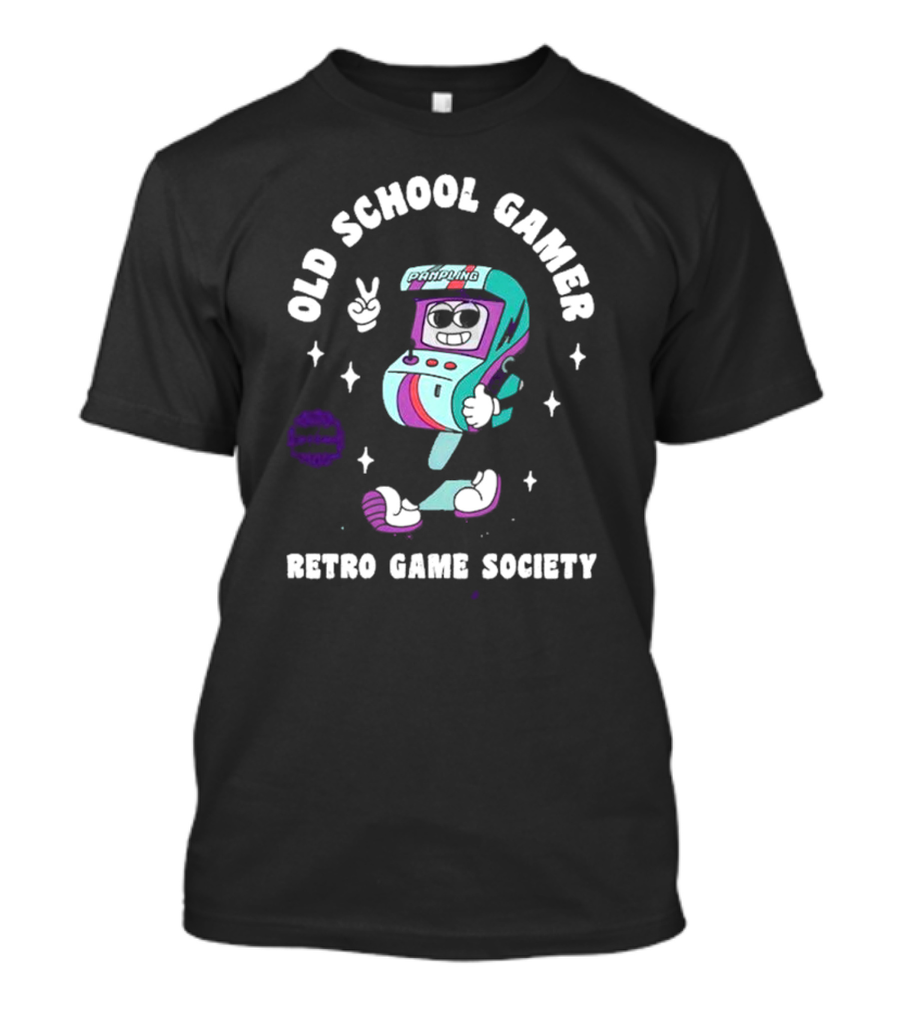 Old School Gamer Padding Retro Game Society T-Shirt
