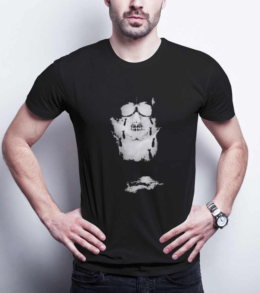 The Libertines Falling Bombs Skull T-Shirt