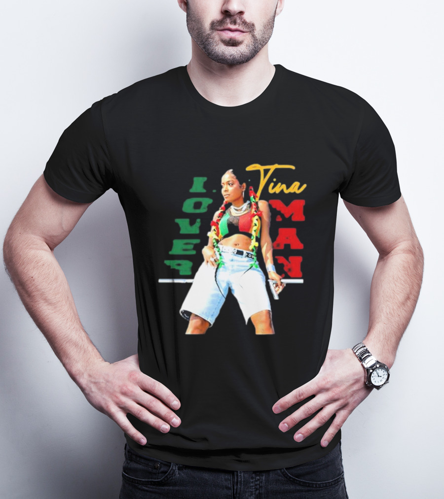 Tina Pinnock Lover Man Reggae Style Vibes T-Shirt
