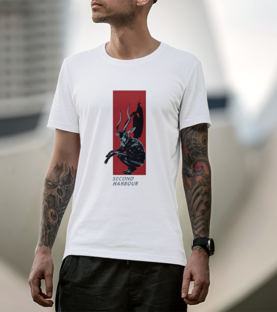 Second Harbour Gazelle And Bird T-Shirt