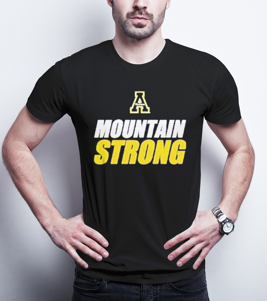 Appalachian State Mountaineers A Mountain Strong T-Shirt
