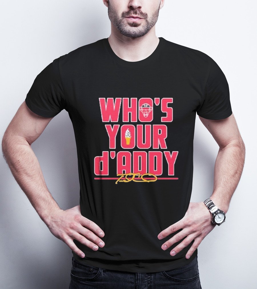 Max Fried Who's Your D'addy Ice Cream Basketball 34 T-Shirt