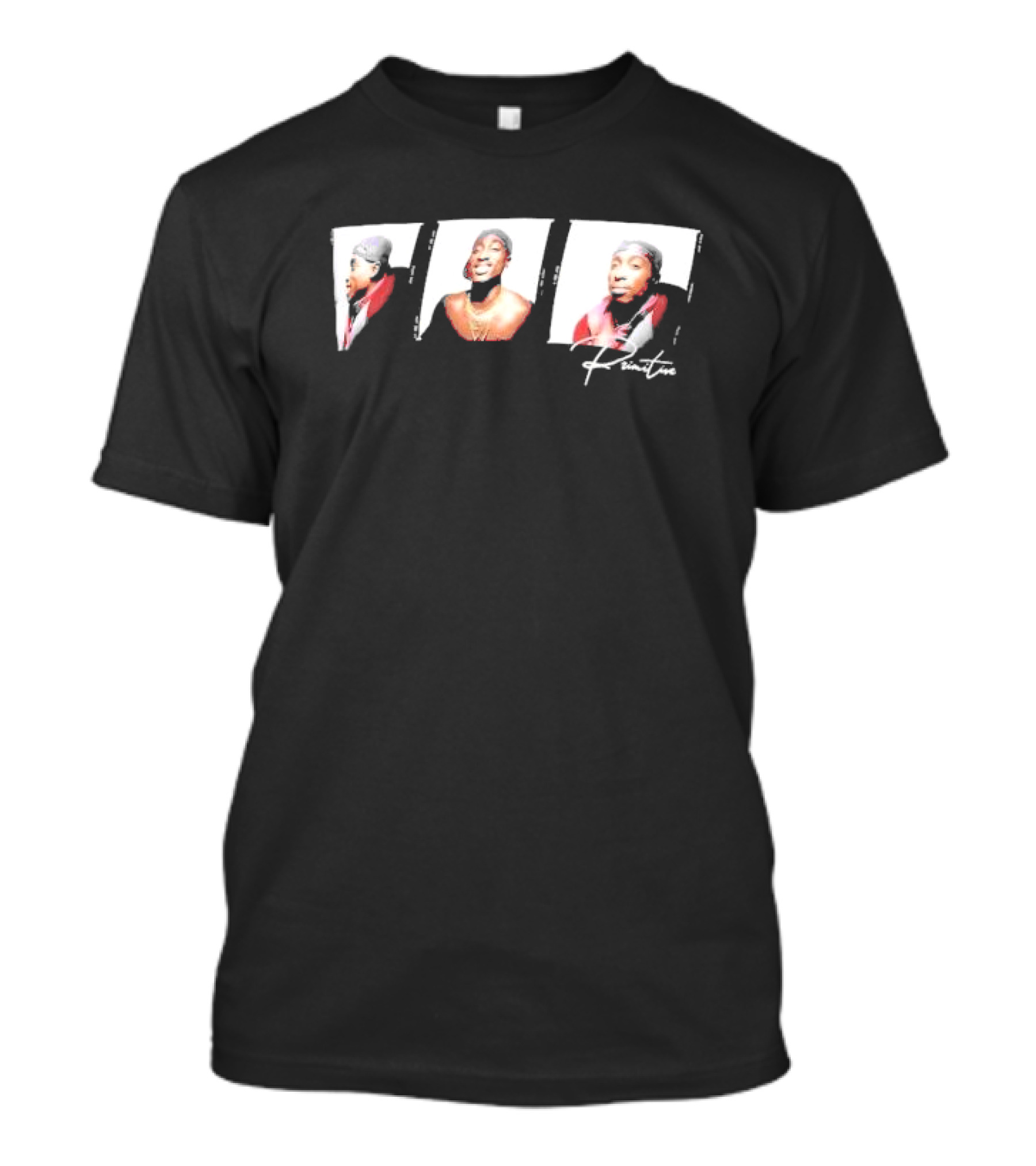 Tupac Shakur Film Strip Signature Truth T-Shirt