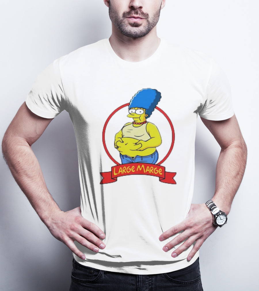 Large Marge Simpsons Cartoon Meme T-Shirt
