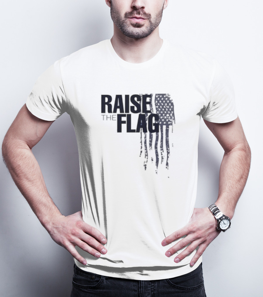 Raise The Flag Supersoft American Flag T-Shirt