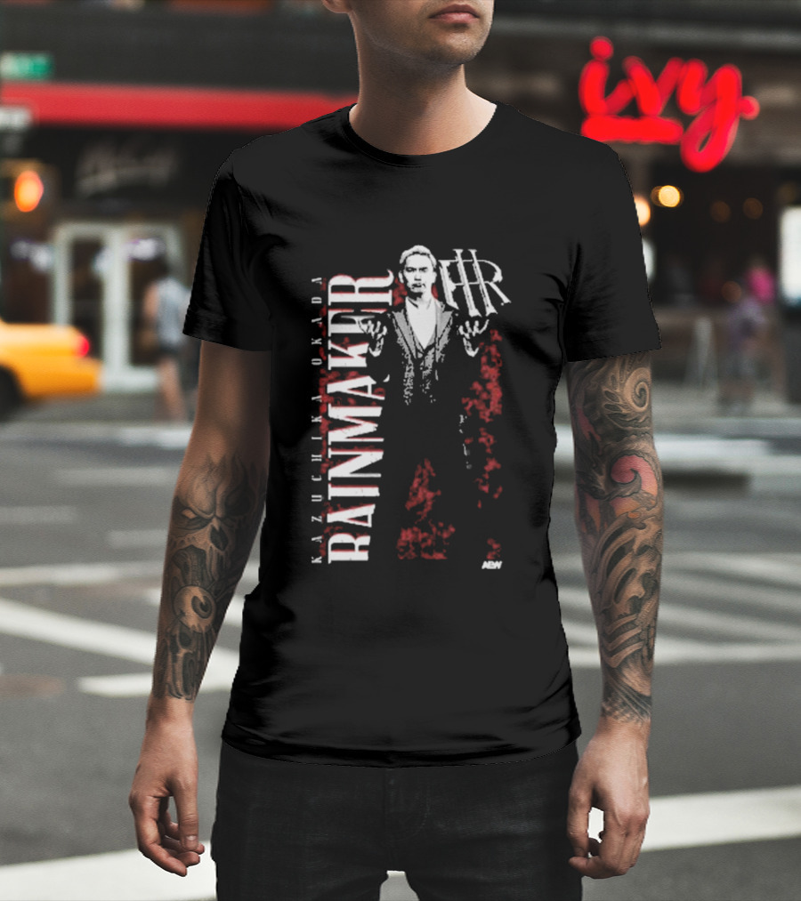 Kazuchika Okada Rainmaker CHR ABV T-Shirt