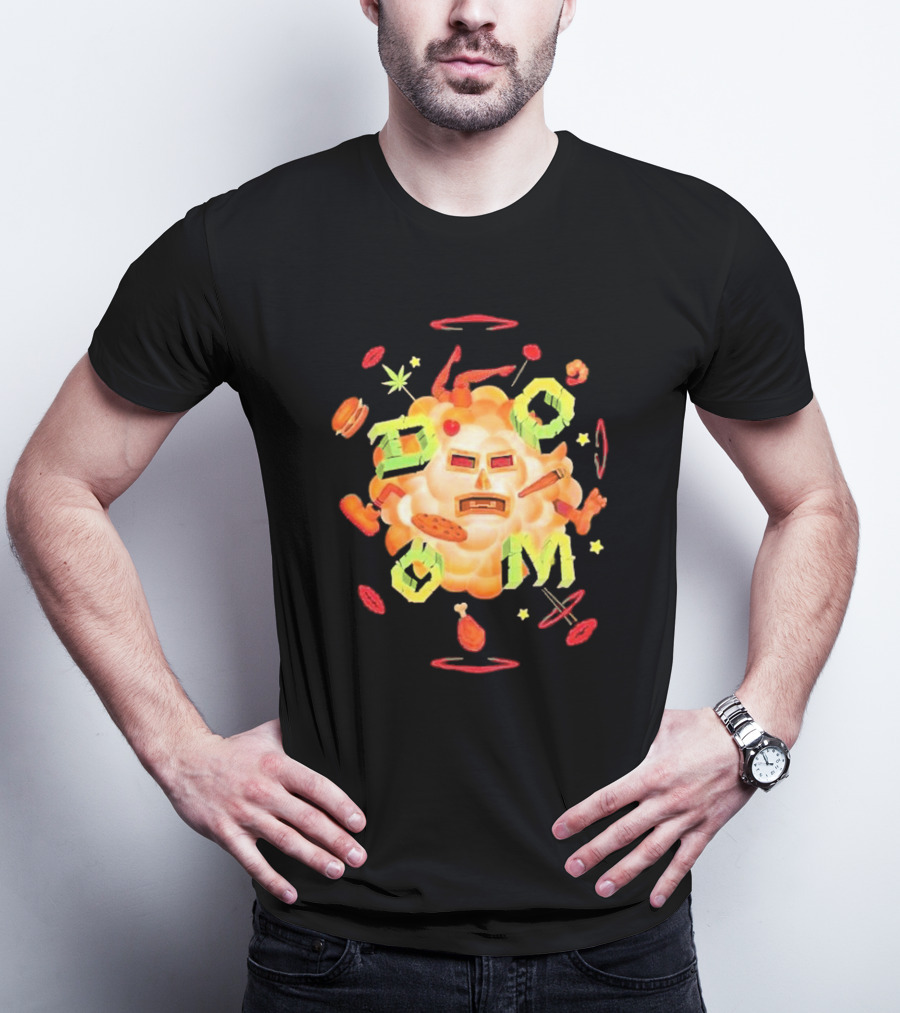 DOOM Fight Cloud Food Frenzy T-Shirt