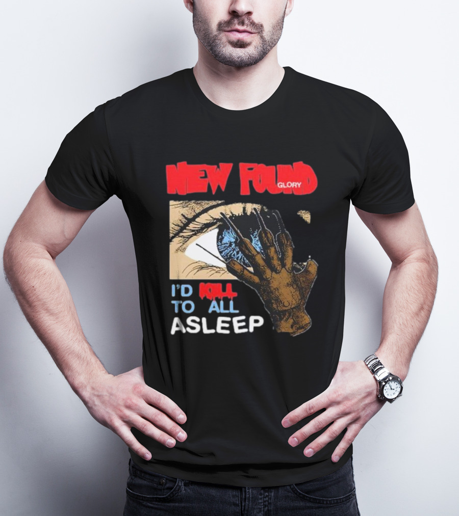 New Found Glory Eye Claw I'd Kill To Fall Asleep T-Shirt
