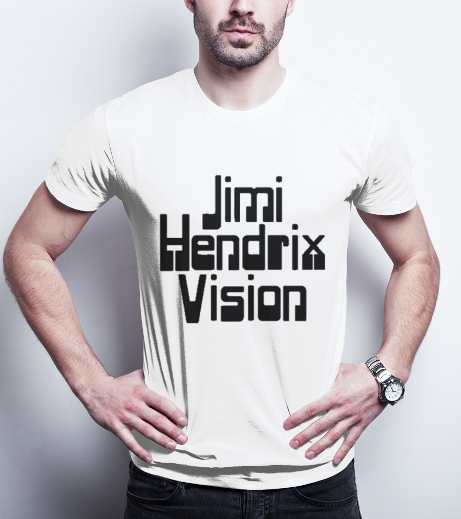 Jimi Hendrix Vision Ringer Retro Psychedelic T-Shirt