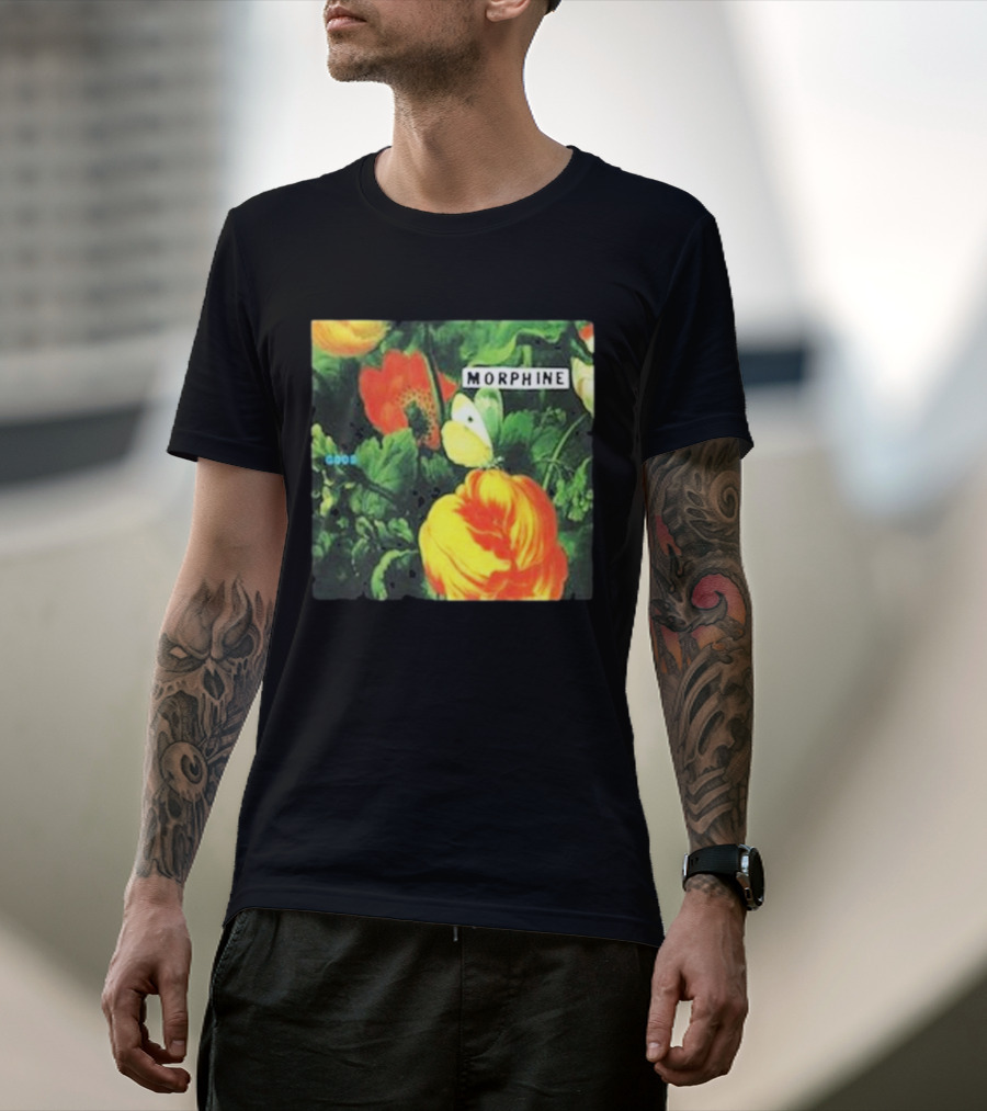 Morphine Good Floral Butterfly Garden T-Shirt