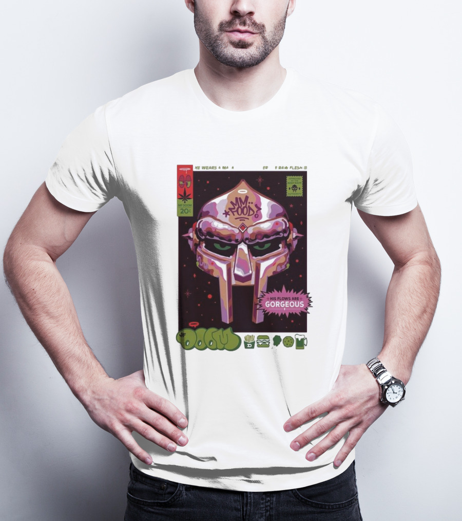 Mm..Food MF Doom Mask His Flows Are Gorgeous T-Shirt