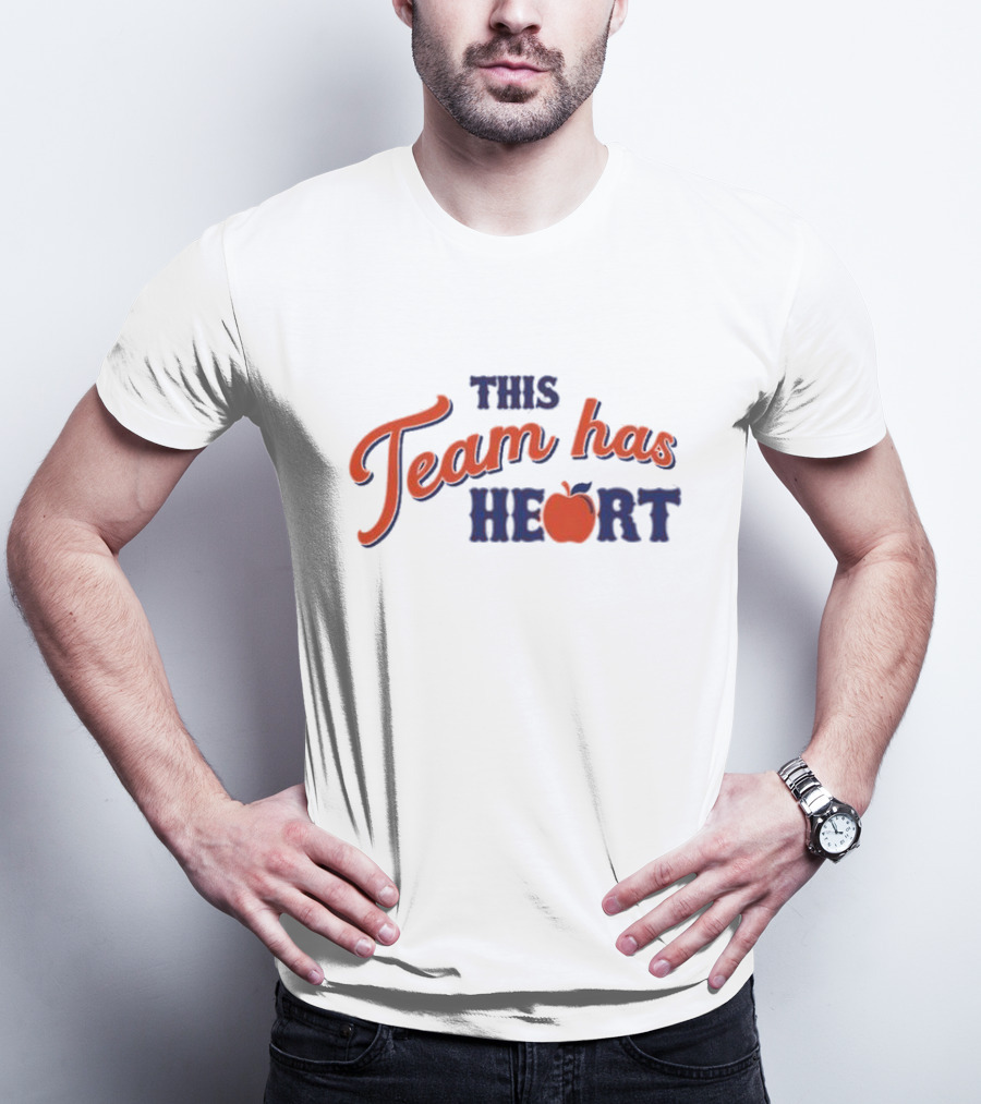 This Team Has Heart Apple Iconic Sports Legacy T-Shirt