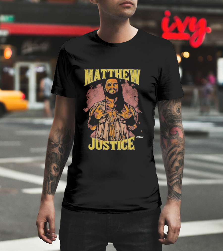 Matthew Justice Zombie Metal Rocker T-Shirt