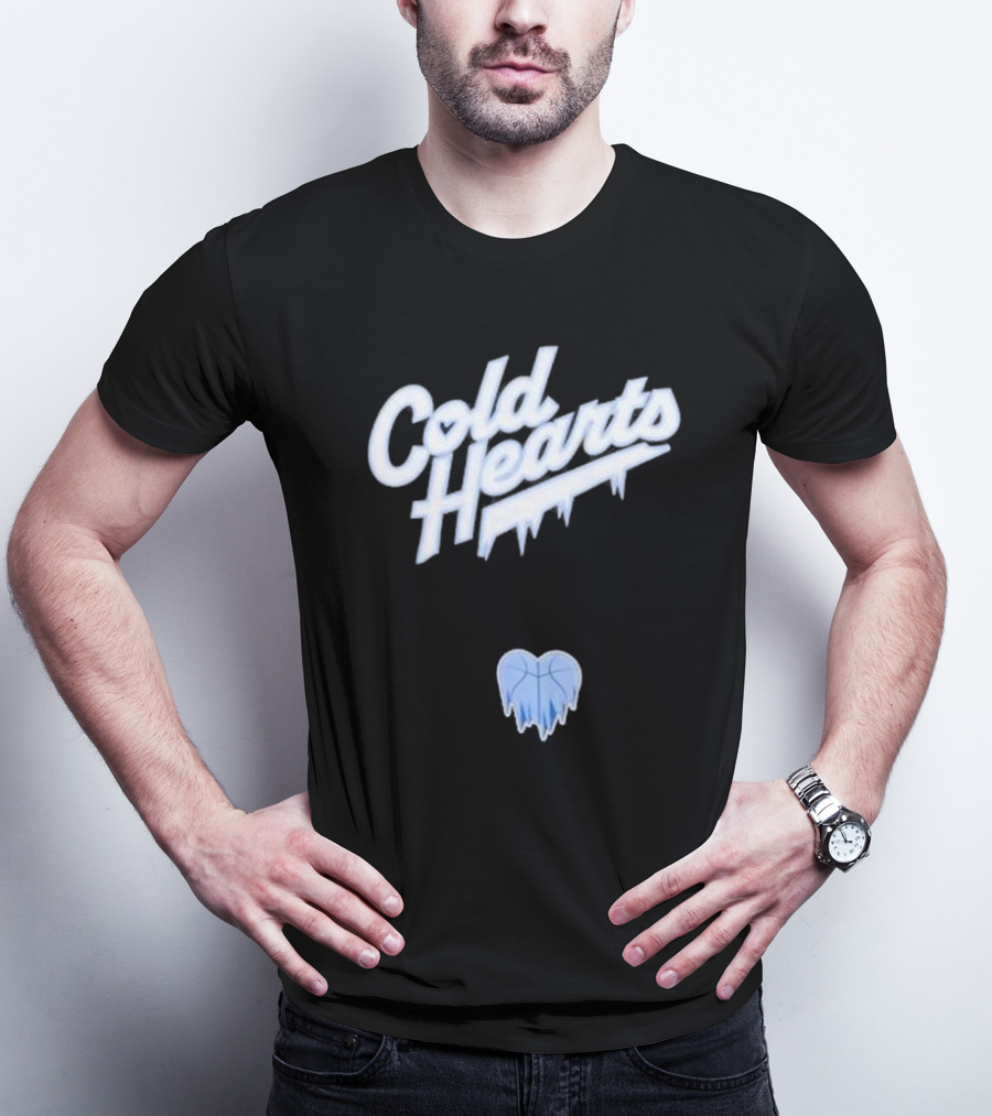 Cold Hearts Script Ice Drip T-Shirt