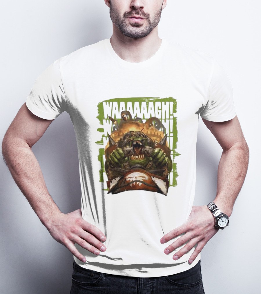 Waaagh Orks Speed Freaks Waaagh Ork Driving Symbolism T-Shirt