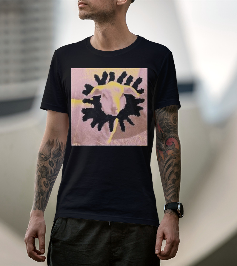Run For Cover Records Anxious Counting Sheep Surreal Sheep T-Shirt