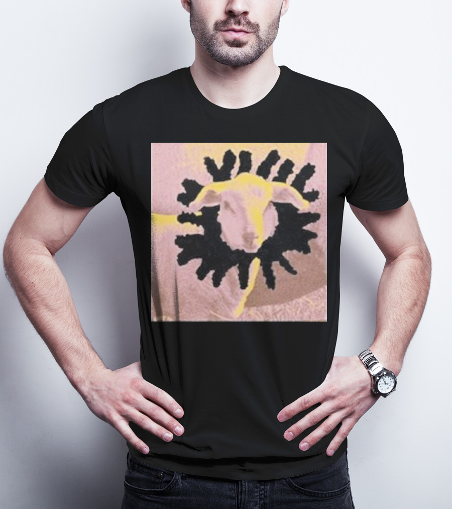 Run For Cover Records Anxious Counting Sheep Surreal Sheep T-Shirt