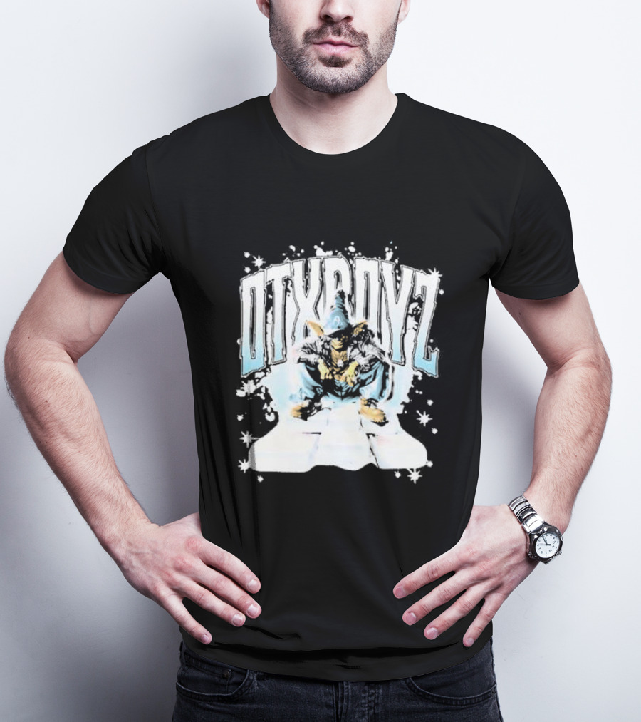 Geezy World Gremlin Black OTXBOYZ T-Shirt