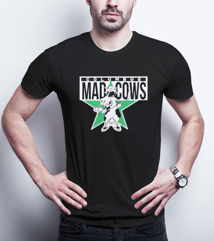 Columbus Mad Cows Star T-Shirt