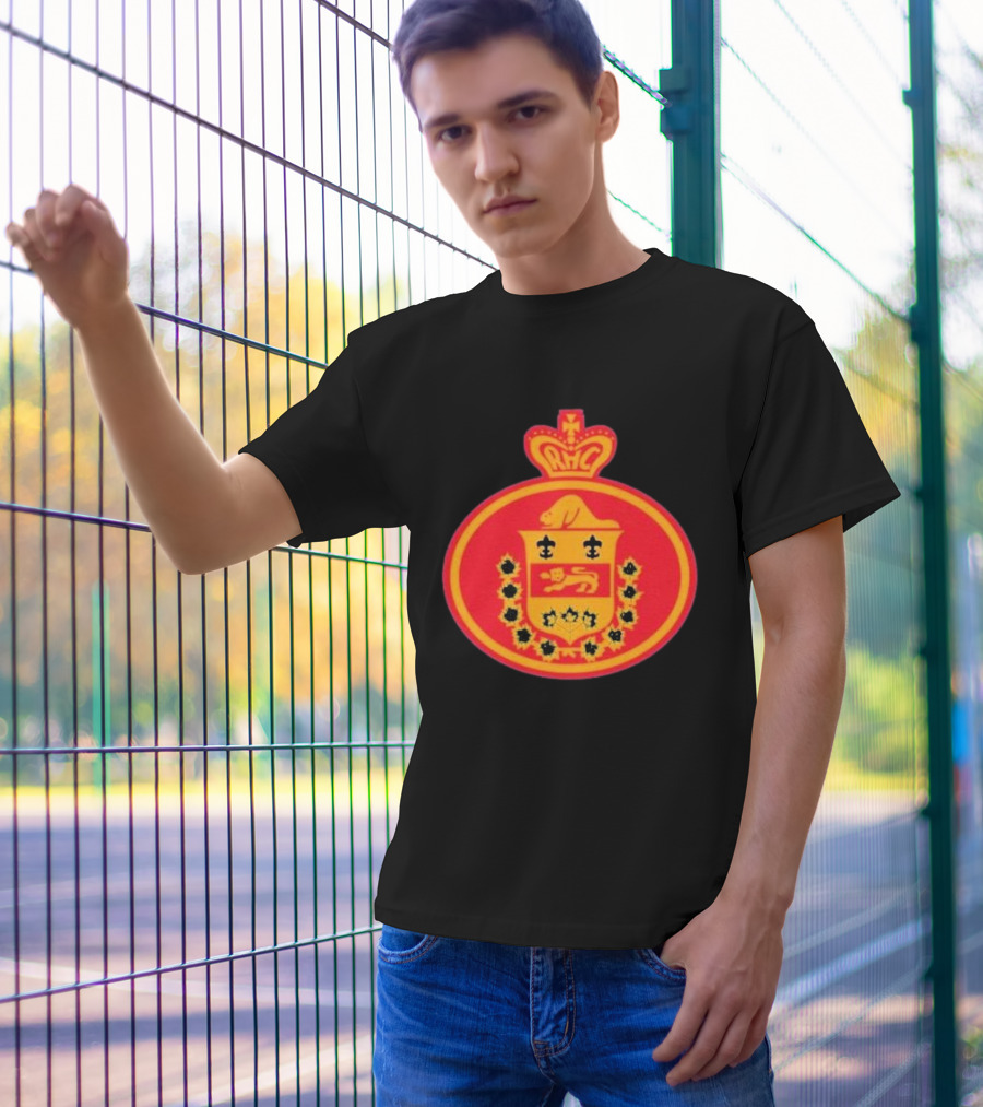 Montreal Royals Vintage Ice Hockey Logo With Historic Crest And Crown Emblem T-Shirt
