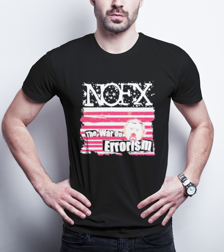 NOFX The War On Errorism Flag T-Shirt