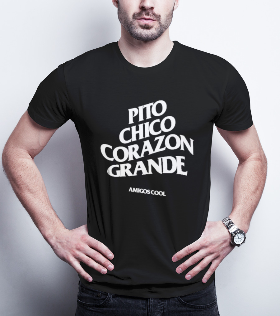 Pito Chico Corazon Grande Amigos Cool T-Shirt