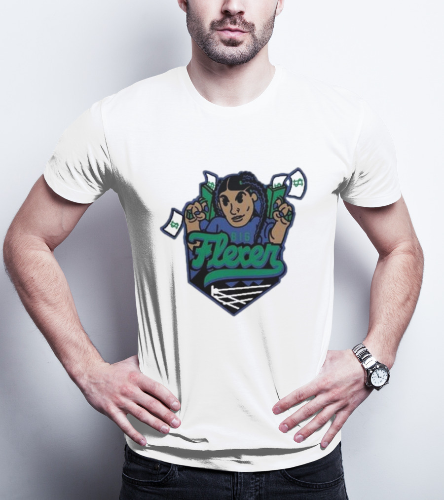 Alexis Littlefoot Big Flexer Forever A Legend T-Shirt
