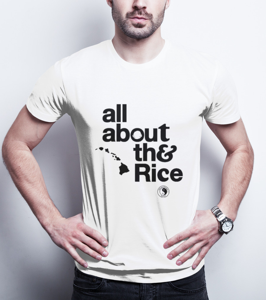 All About The Rice Map Yin Yang Islands T-Shirt