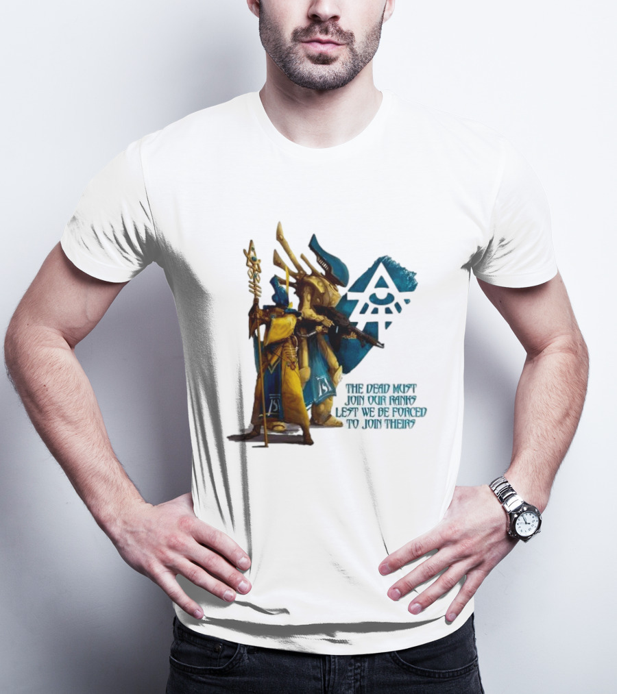 Craftworld Iyanden The Dead Must Join Our Ranks Eldar Guardians Symbolic T-Shirt