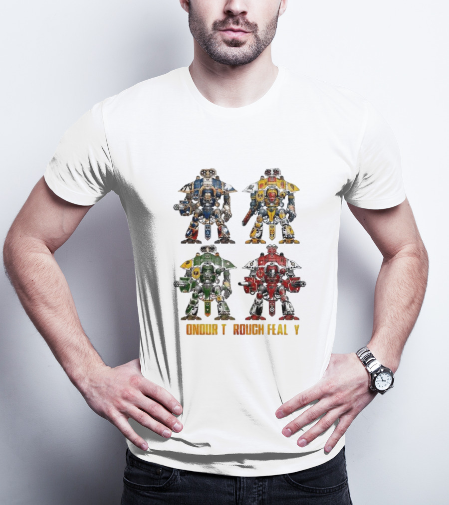 Imperial Knights Honour Through Fealty Warriors T-Shirt