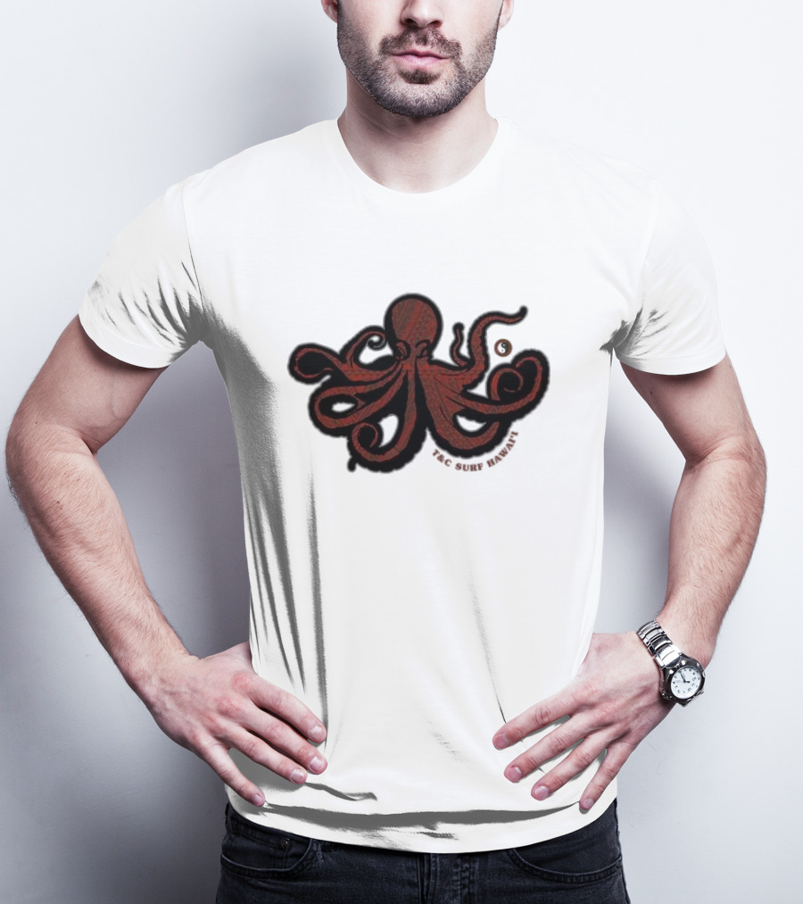 Octopus T&C Surf Hawaii Ocean Adventure T-Shirt