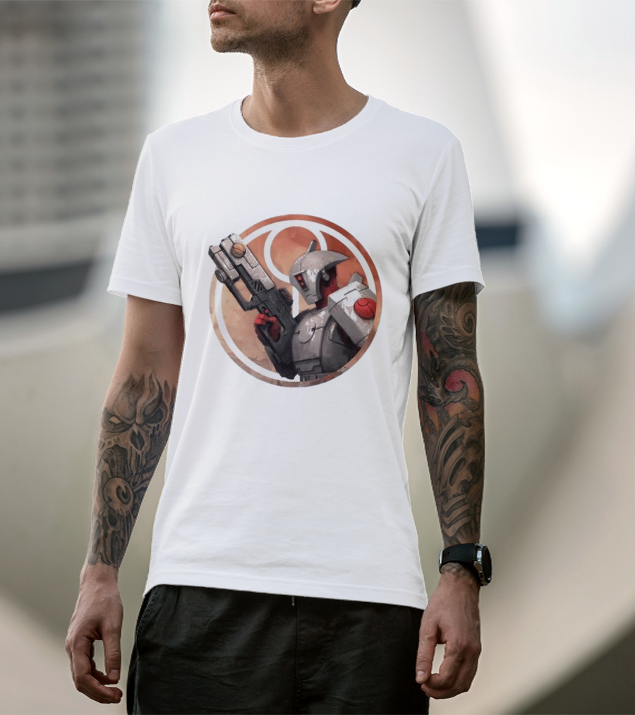 Tau Empire Pathfinder Warrior Icon Warhammer Merchandise T-Shirt