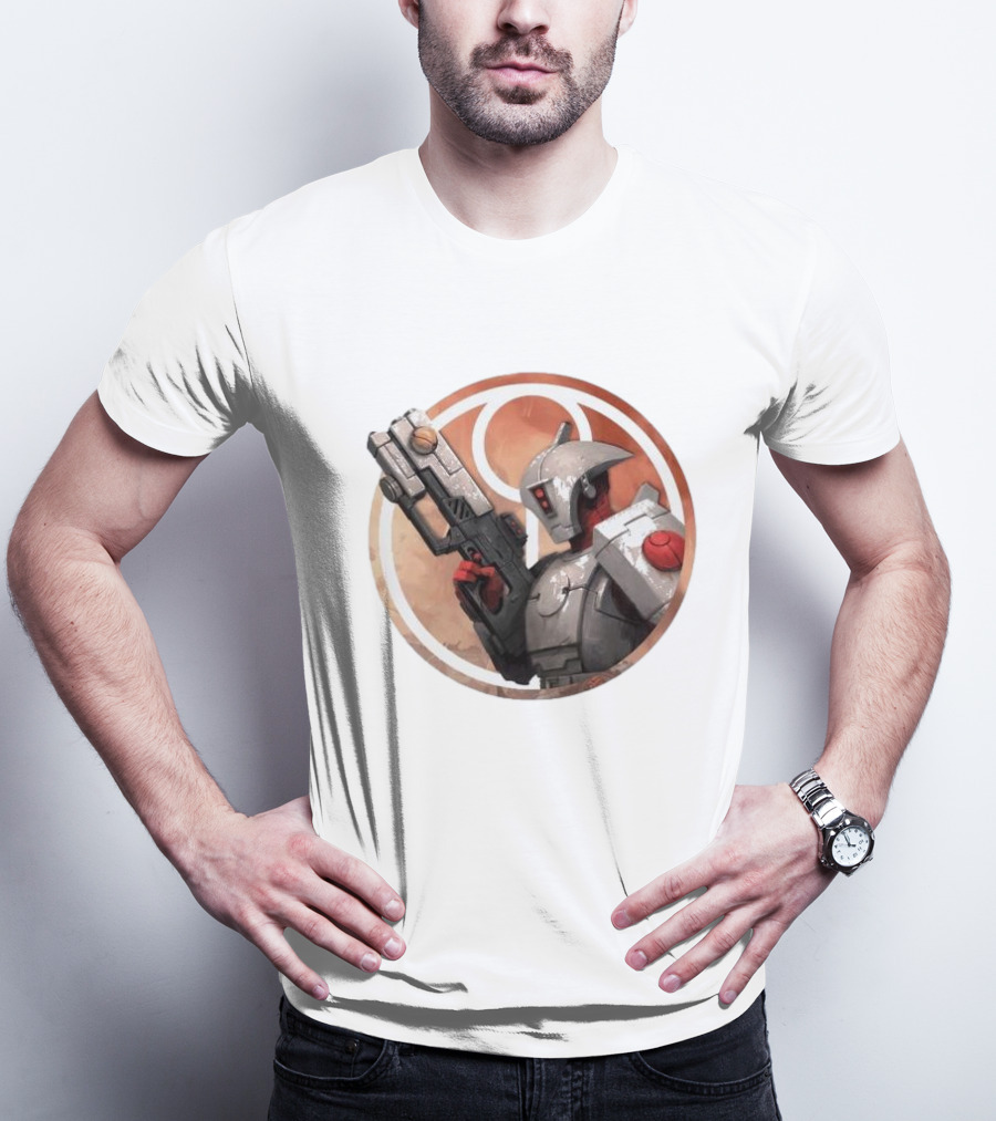 Tau Empire Pathfinder Warrior Icon Warhammer Merchandise T-Shirt