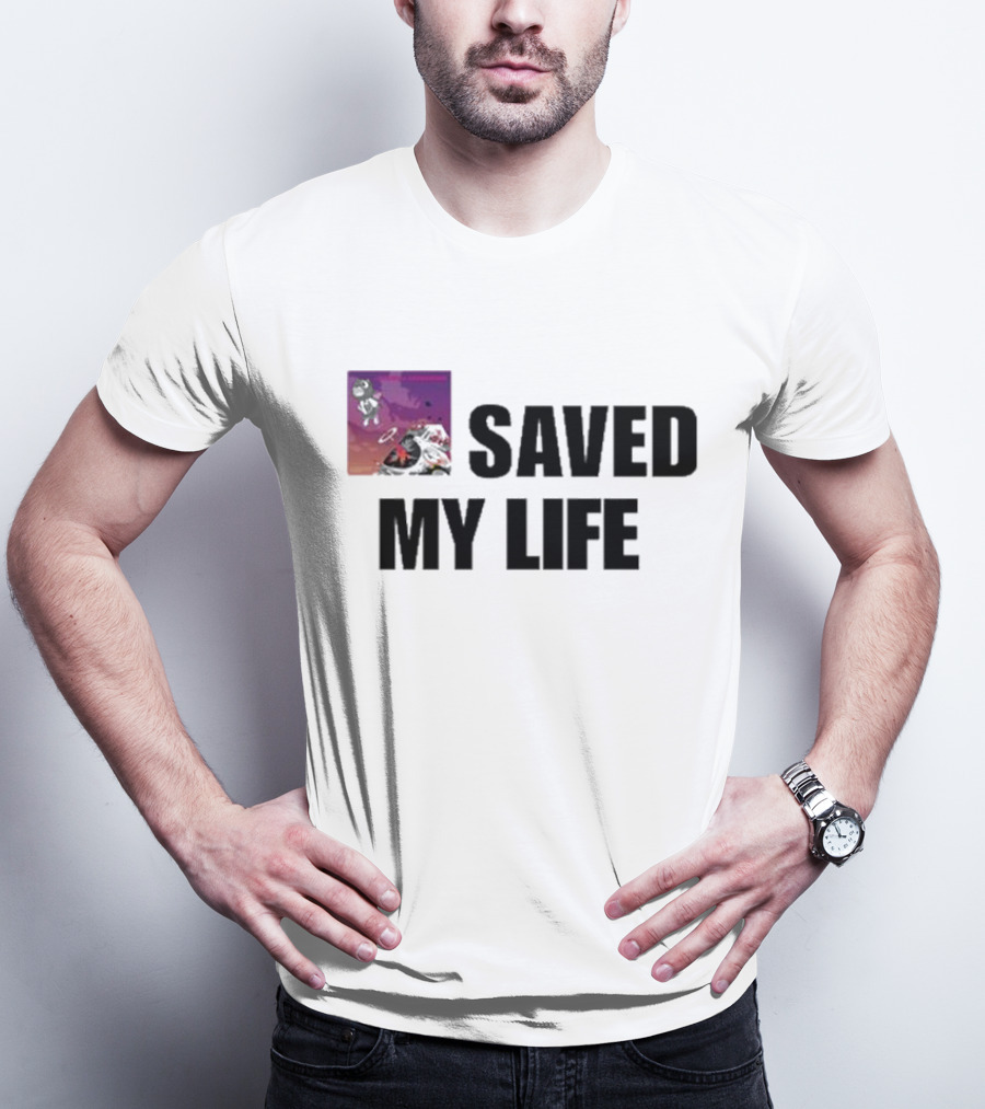 NASA Astronaut Space Exploration Mr. Goofy Saved My Life T-Shirt