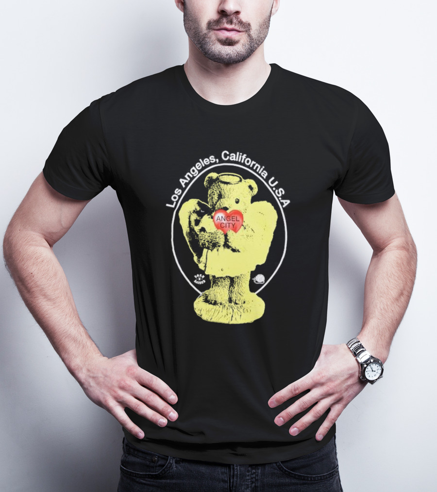Born X Raised Angel City Los Angeles California USA T-Shirt
