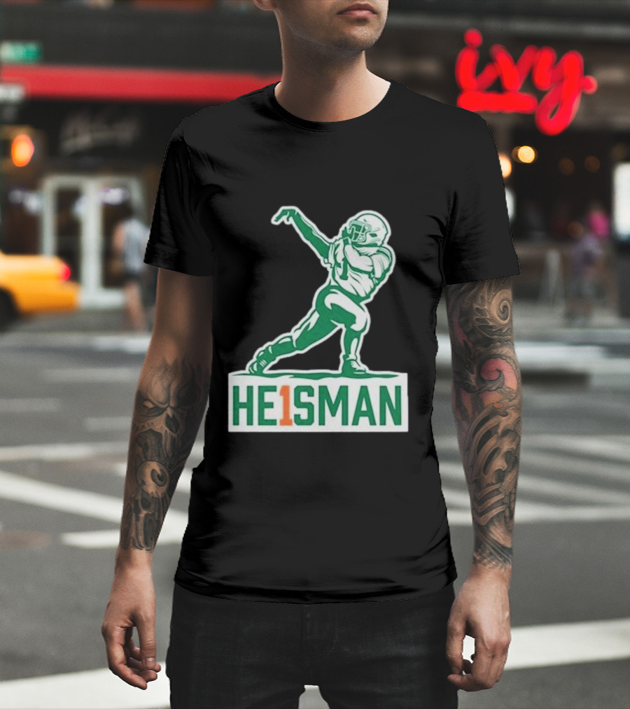 Cam Ward Heisman He1sman Football T-Shirt