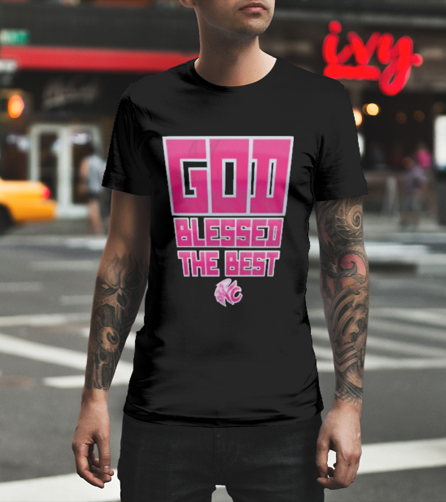 God Blessed The Best Kansas City Football T-Shirt