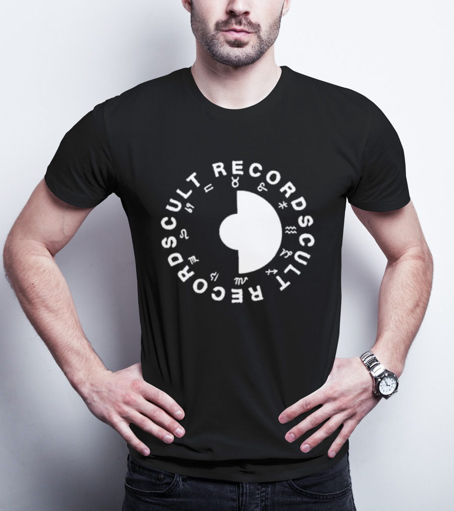 CULT RECORDS UNIF BELIEVING ASTROLOGY SYMBOLS CIRCLE T-Shirt