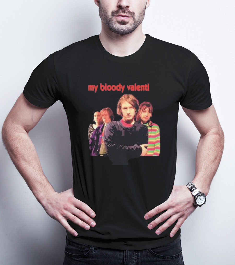 My Bloody Valentine Member Band Image T-Shirt