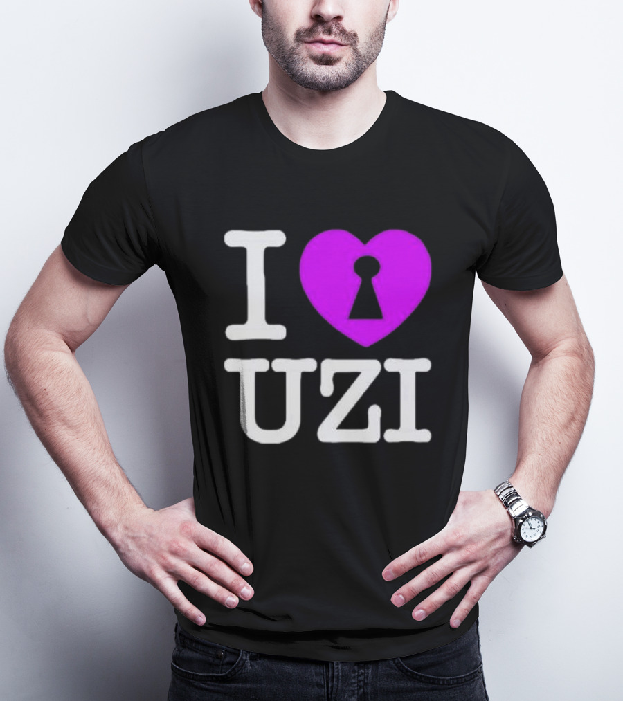 Eternal Atake 2 I Lock Heart Uzi I Love Uzi T-Shirt