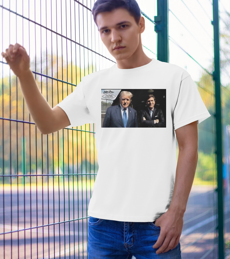Old Row Tucker Carlson Network Interview T-Shirt