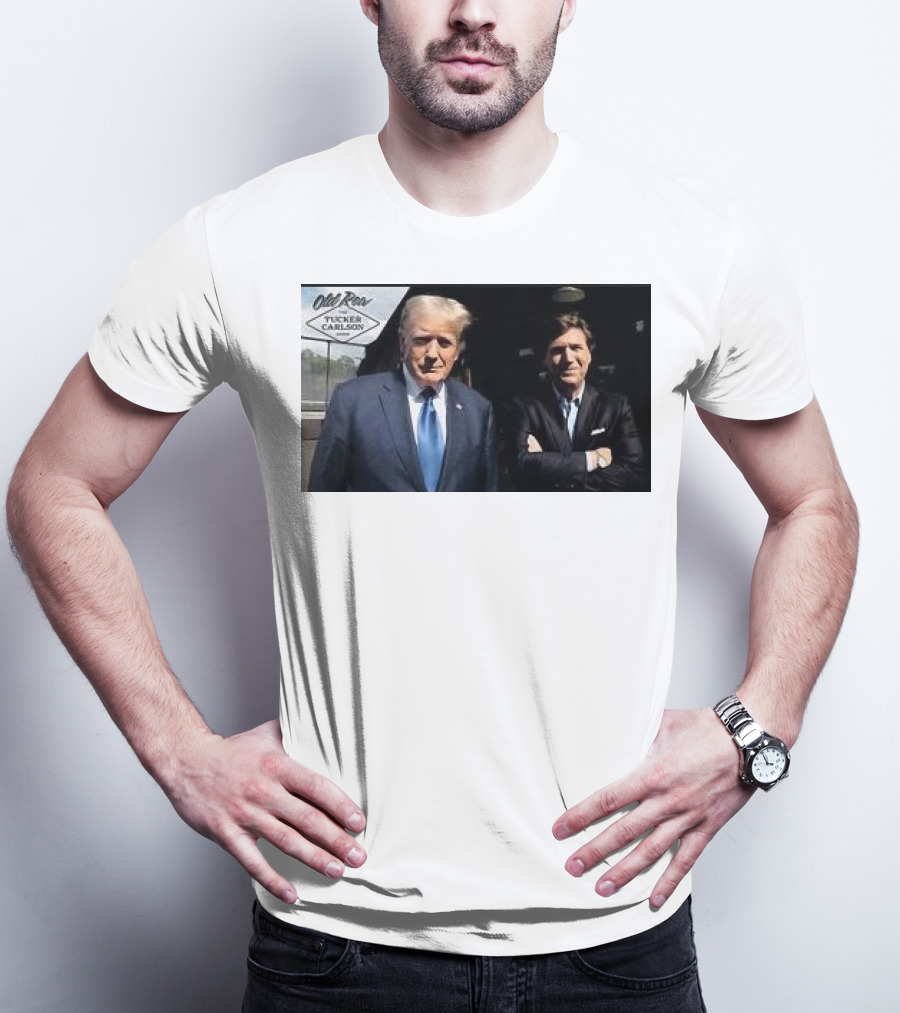 Old Row Tucker Carlson Network Interview T-Shirt